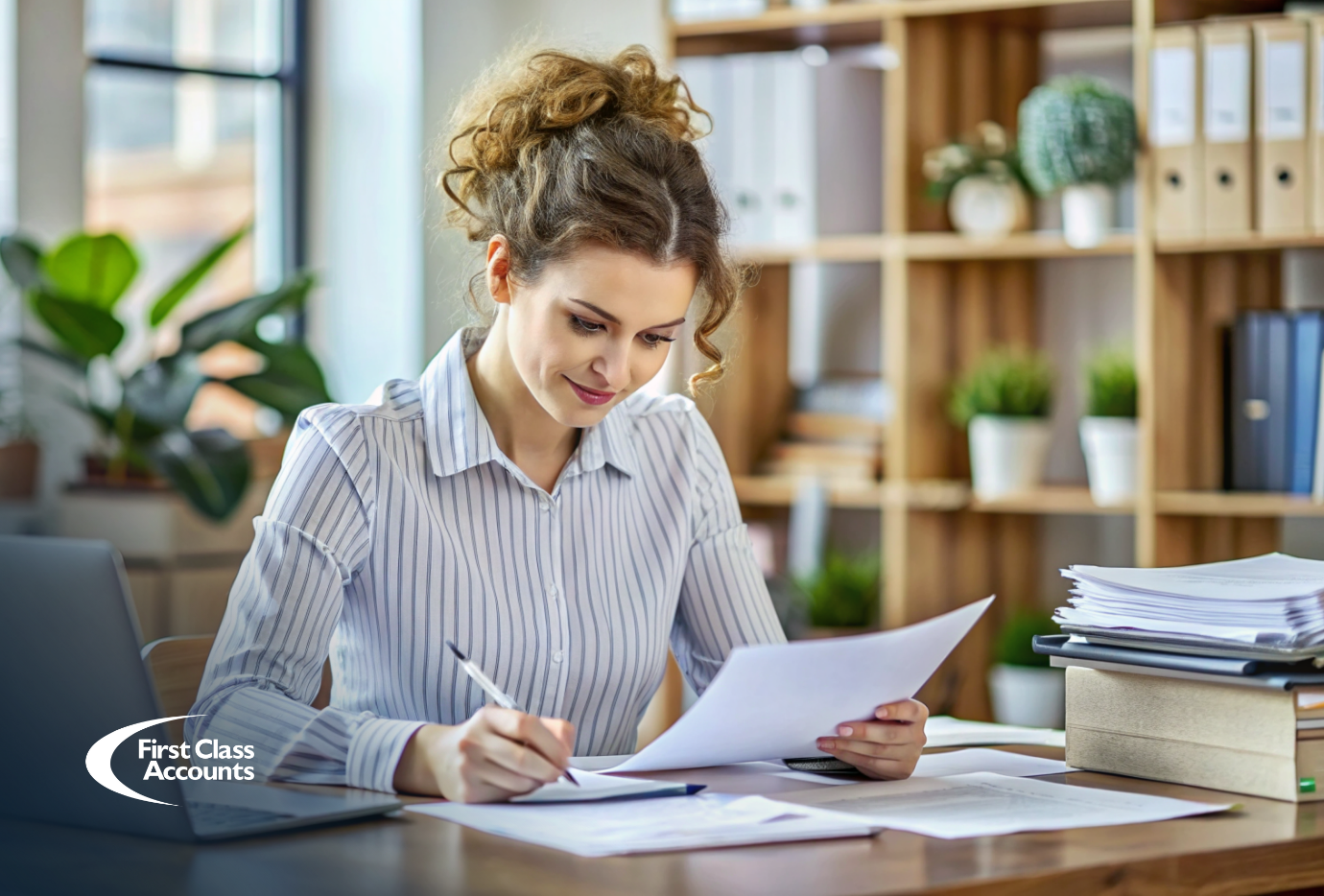 Bookkeepers and Bookkeeping services - First Class Accounts